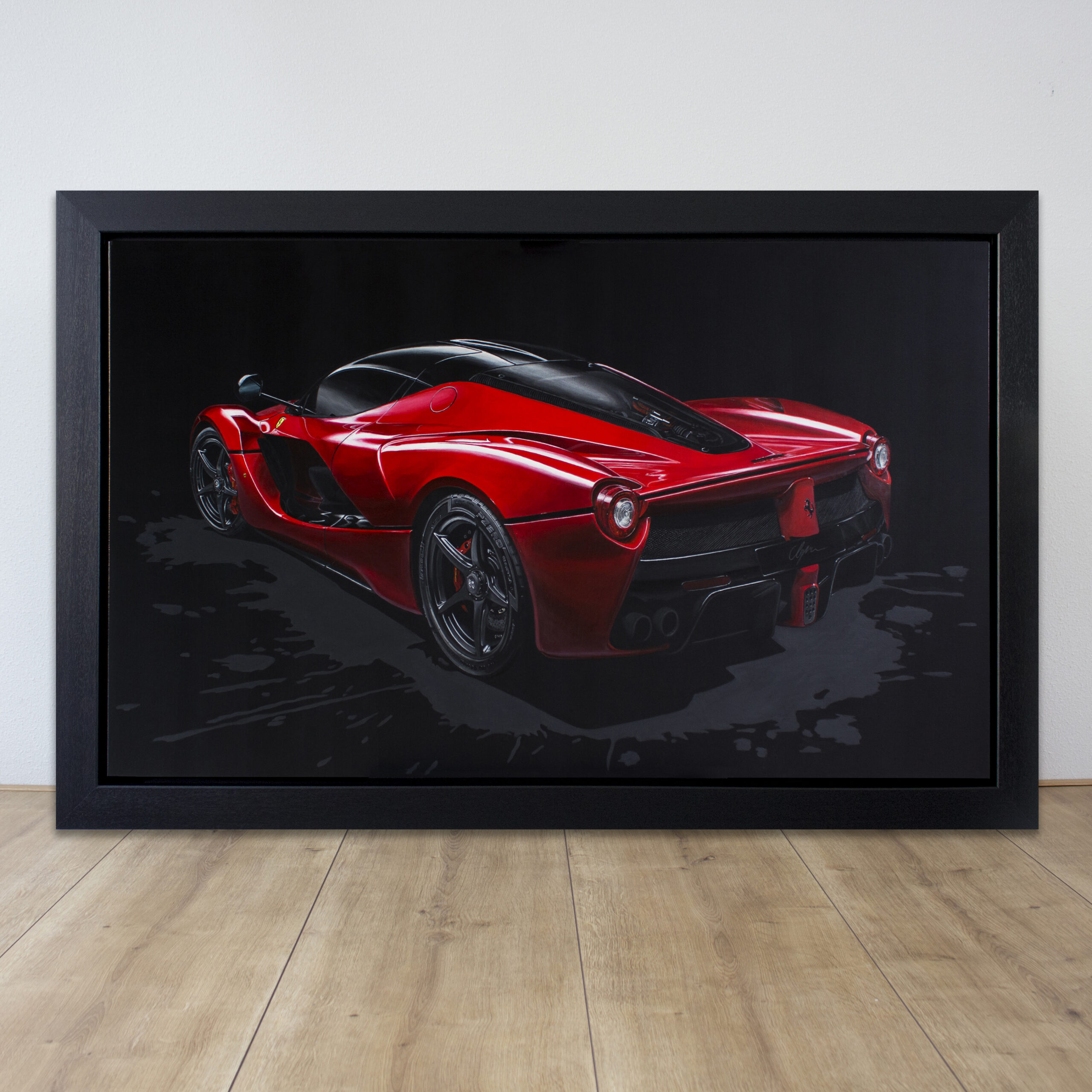 Ferrari LaFerrari (2017) | Custommade Automotive Art by Brigitt Reuver