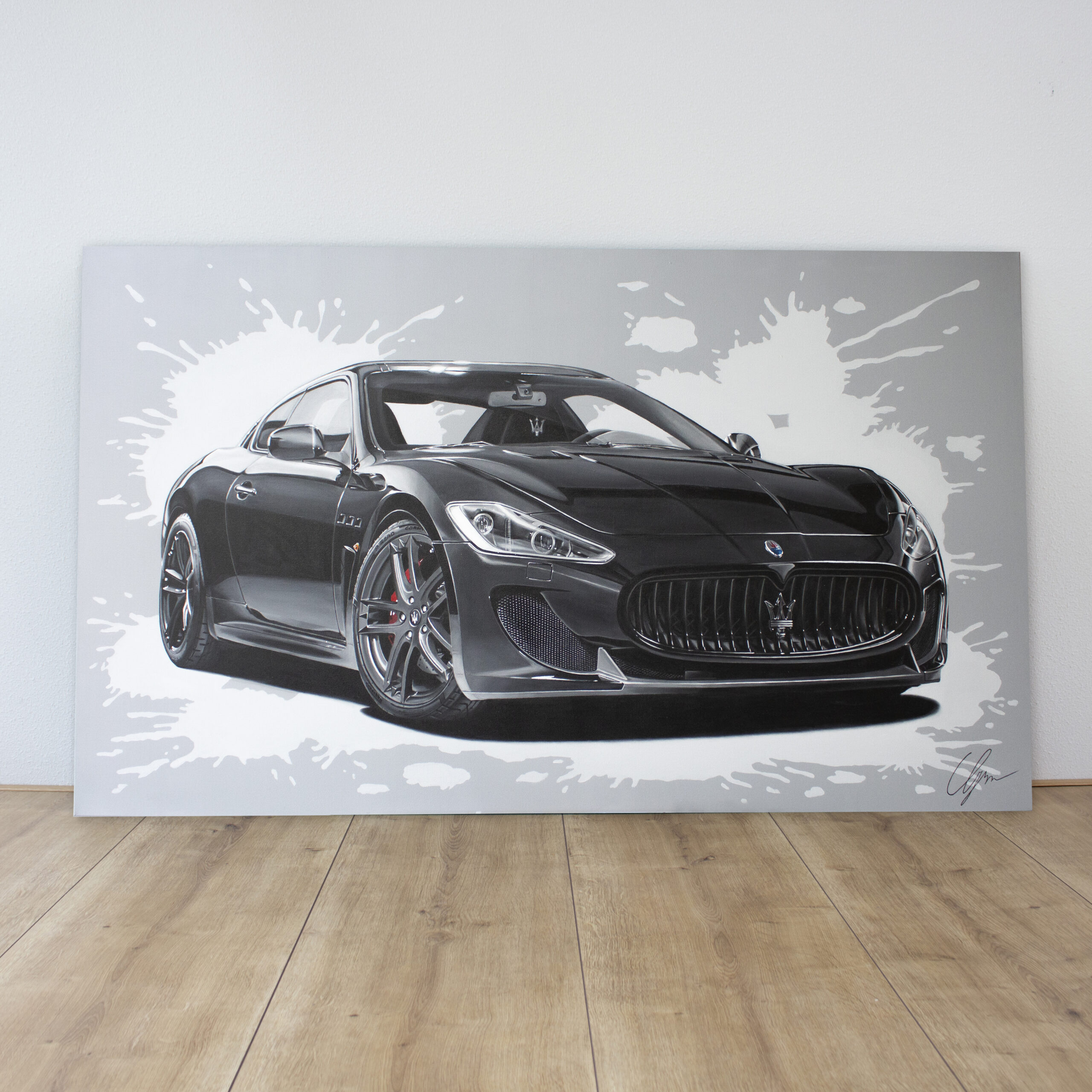 Maserati GranTurismo MC Stradale (2018) | Automotive Art | Brigitt Reuver